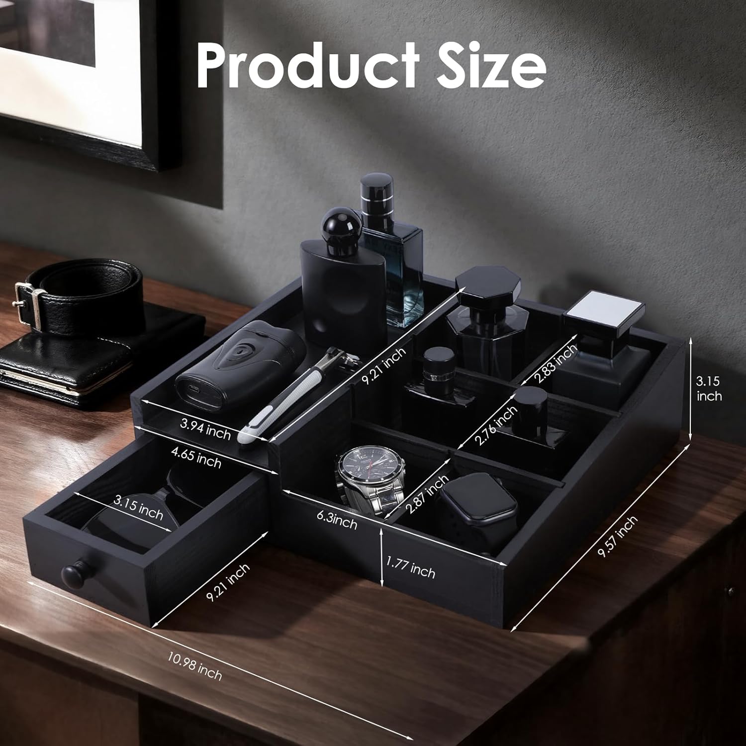 Organizer For Men, Bathroom Countertop Organizers, Perfume Organizer ...