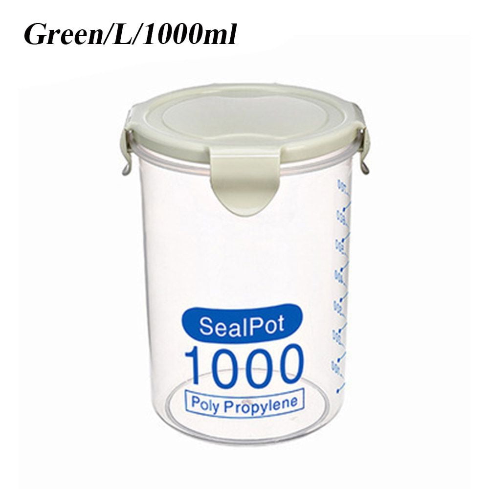 Organizer Preservation Container Plastic Sealing Pot Food Fresh Storage ...