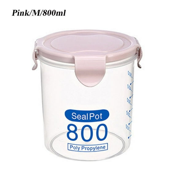 Organizer Preservation Container Plastic Sealing Pot Food Fresh Storage ...