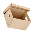 Organizer Scrapbook File Storage Carton Paper Document Box - Walmart.com