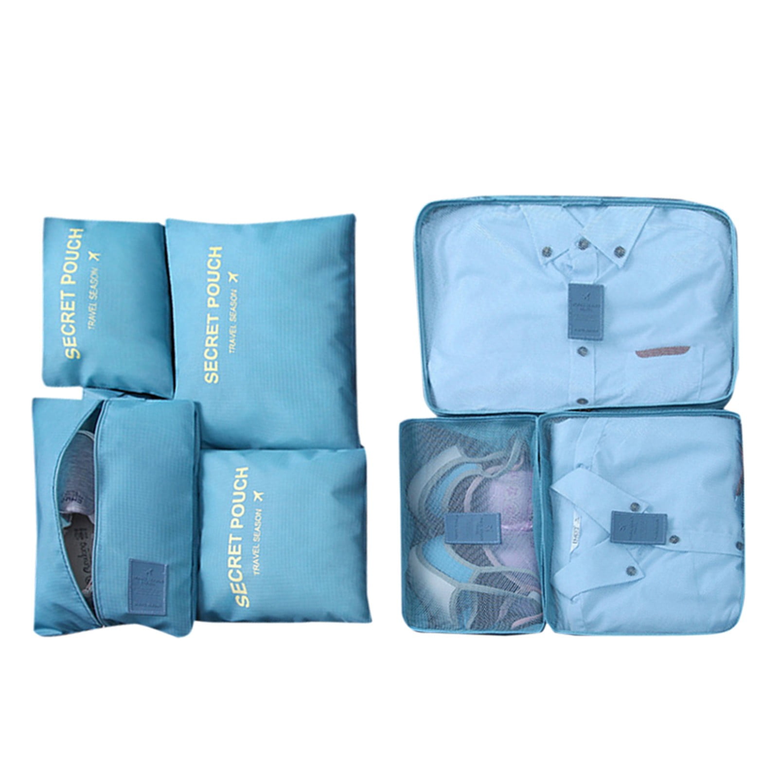 Organizer Set Luggage Sorting System with Large Capacity Storage Bags ...