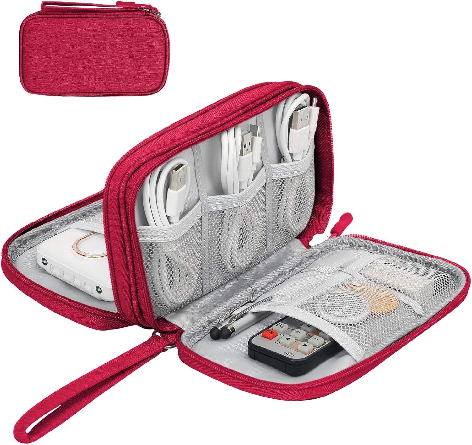 Organizer Travel Case - Travel Cord Pouches for Organization, Organizer ...