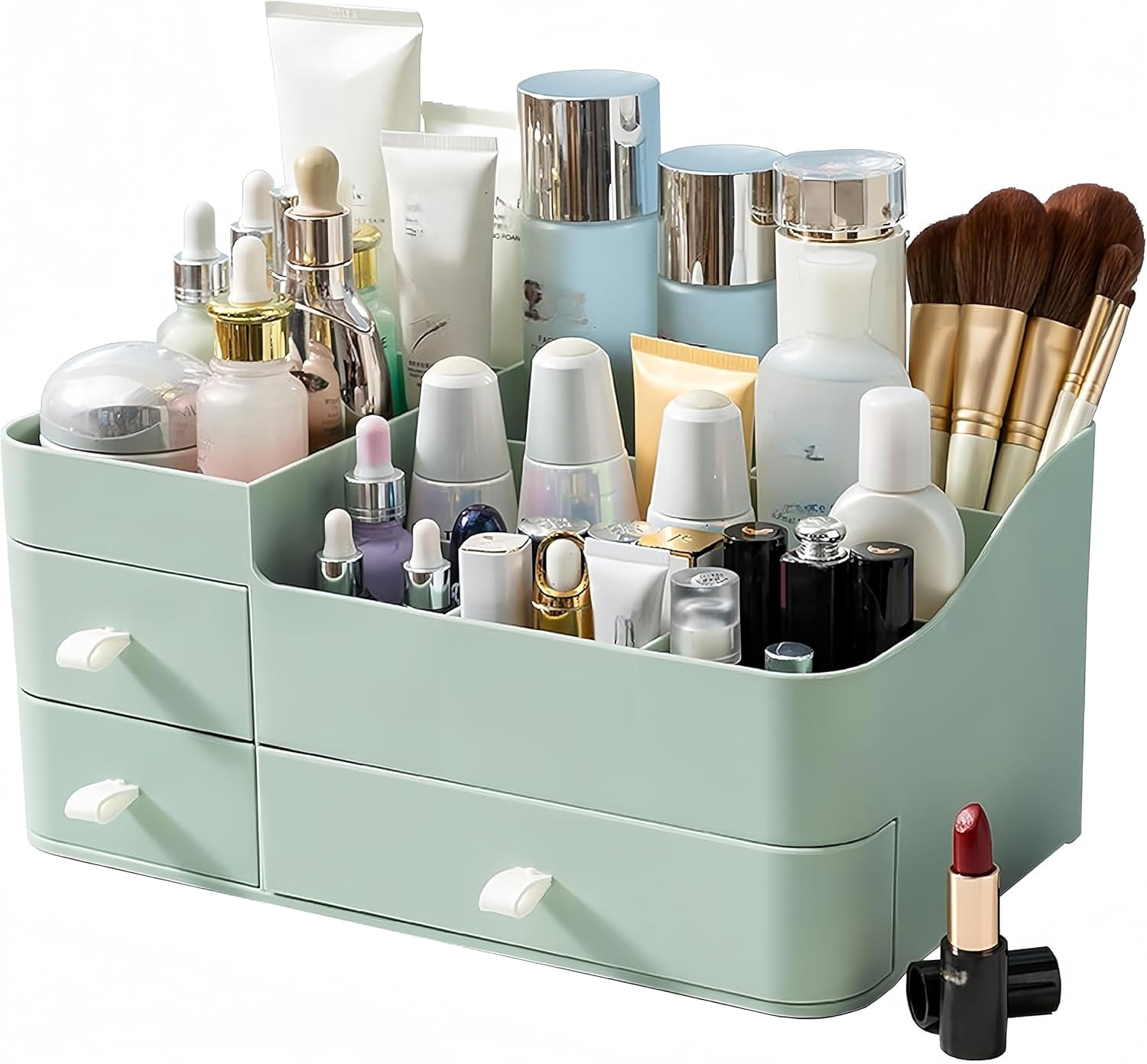 Organizer for Vanity, Large Countertop Organizer with Drawers, Storage ...