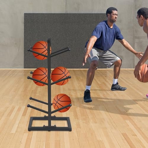 Organizers Rack, 3 Layer Ball Rack Display Stand 6-Ball Vertical Ball ...