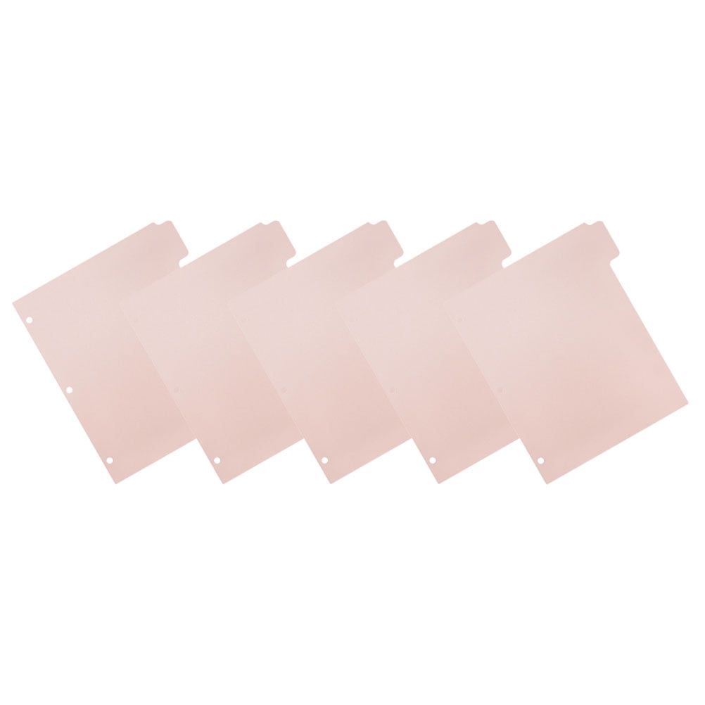 Organizers for Notebooks Plastic Binder Dividers Notepad Separator Page ...