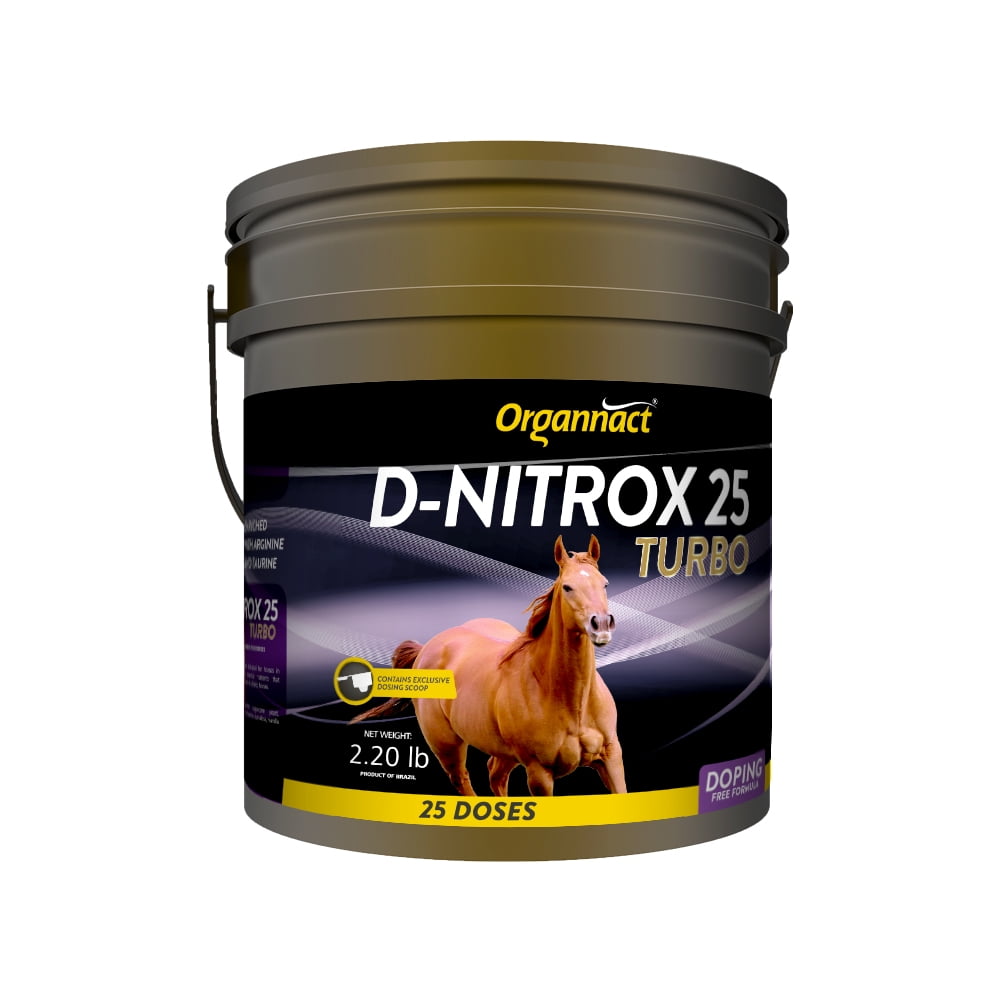 Organnact D NITROX 25 TURBO Equine Supplement - Performance&Energy with ...