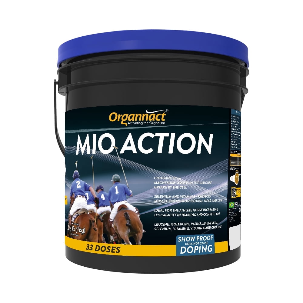Organnact MIO ACTION to protect the horses' muscle fibers and to avoid ...