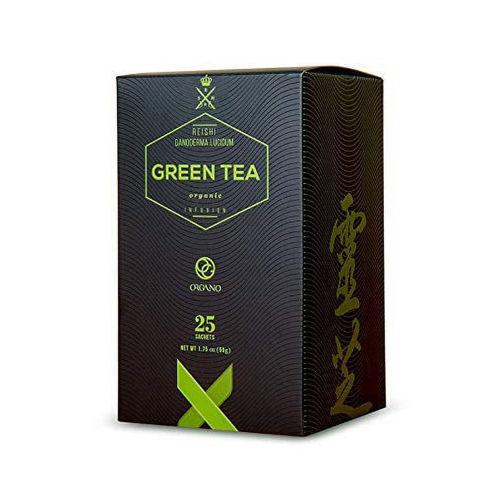 Organo Gold Green Tea with Ganoderma Lucidum (1 Box of 25 Sachets ...