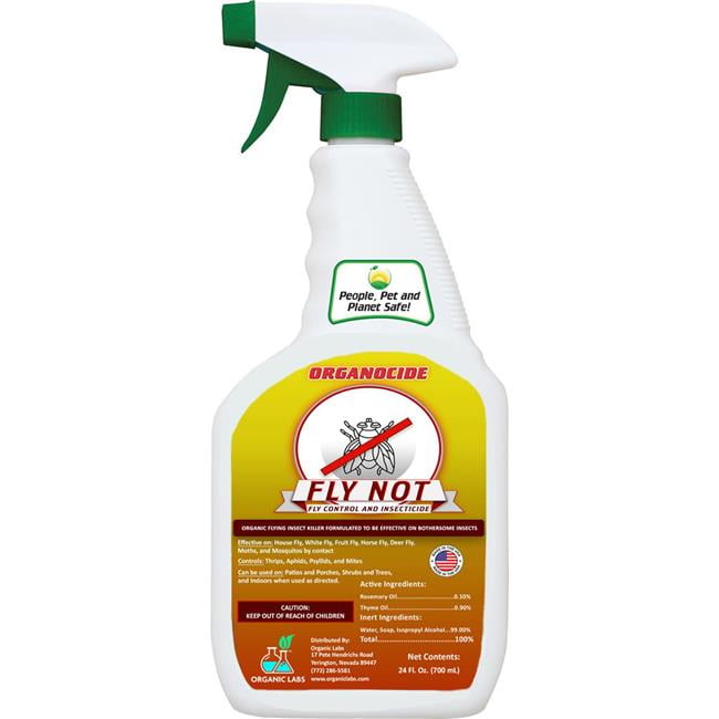 Organocide 230-024 24 oz Fly Not Fly Control & Insecticide - Case of 12 ...