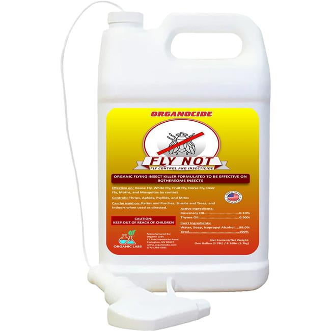Organocide 230-228 128 oz Fly Not Fly Control & Insecticide - Case of 4 ...