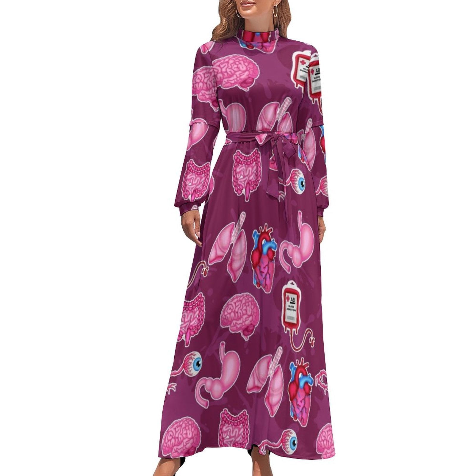 Organs: Pink Long Dress elegant evening dresses for women elegant chic ...