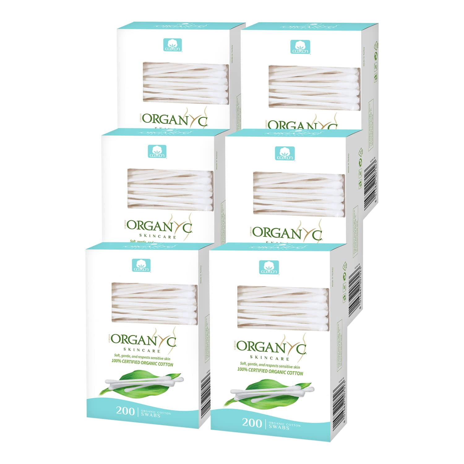 Organyc - 100% Certified Organic Cotton Swabs - No Man-Made Materials ...