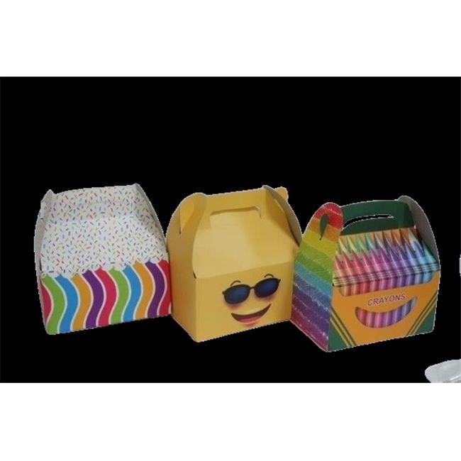 Organza 6 x 4 x 7 in. Folding Box with Handles for Kids - 5 Piece ...