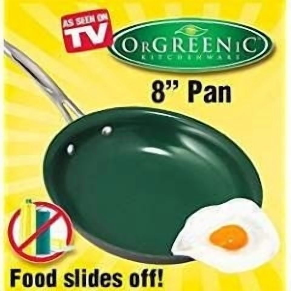 Orgenic 8" Green Fry Pan - Walmart.com