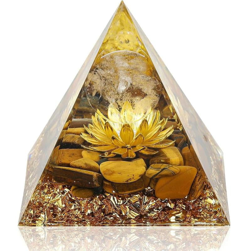 Orgone Pyramid, 1 Count Positive Energy Pyramid, Home Decor, Orgonite ...