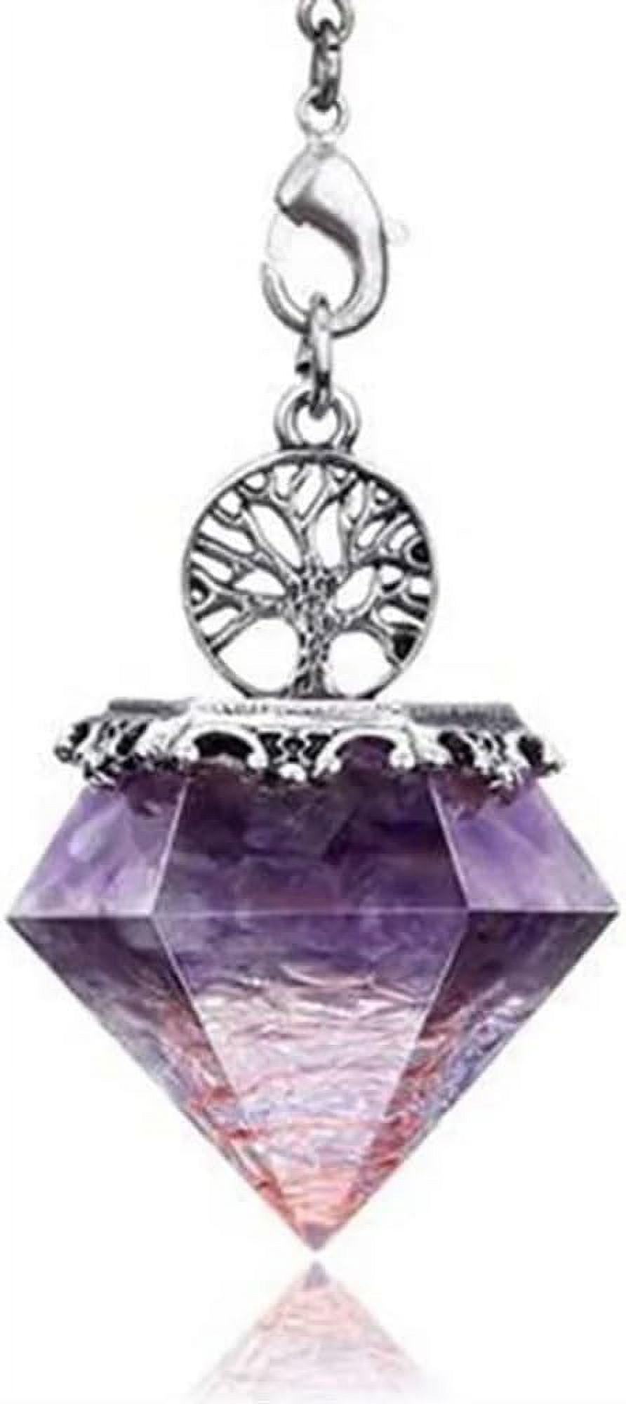 Orgonite Pendulum Tree of Life Chakra Stone Dowsing Pendulum,Orgone ...