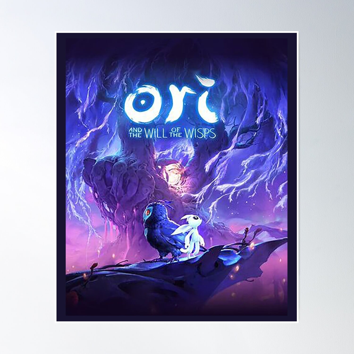 Ori And The Will Of The Wisps Poster Wall Art, Modern Wall Decor, 8x12 ...