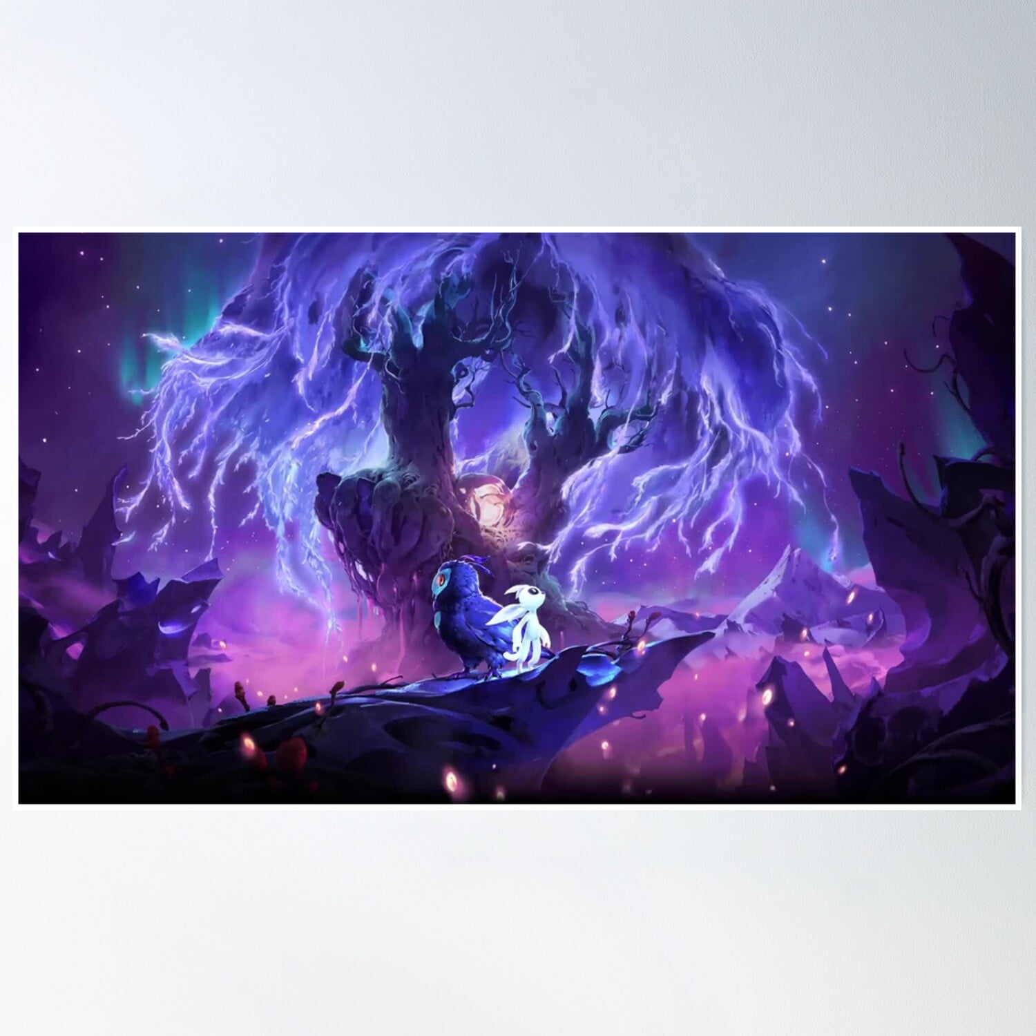 Ori Will Of The Wisp Poster Wall Art, Modern Wall Decor, 24x36 UNFRAMED ...