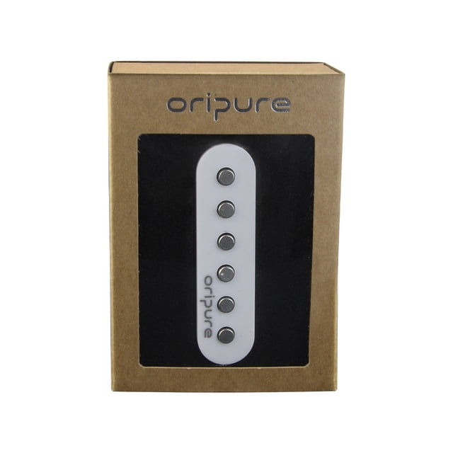 OriPure TFF566 White ST Single Coil Alnico 5 Neck Pickup Flat Poles fit ...