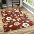 Orian Garden Chintz Woven Olefin Area Rug - Walmart.com
