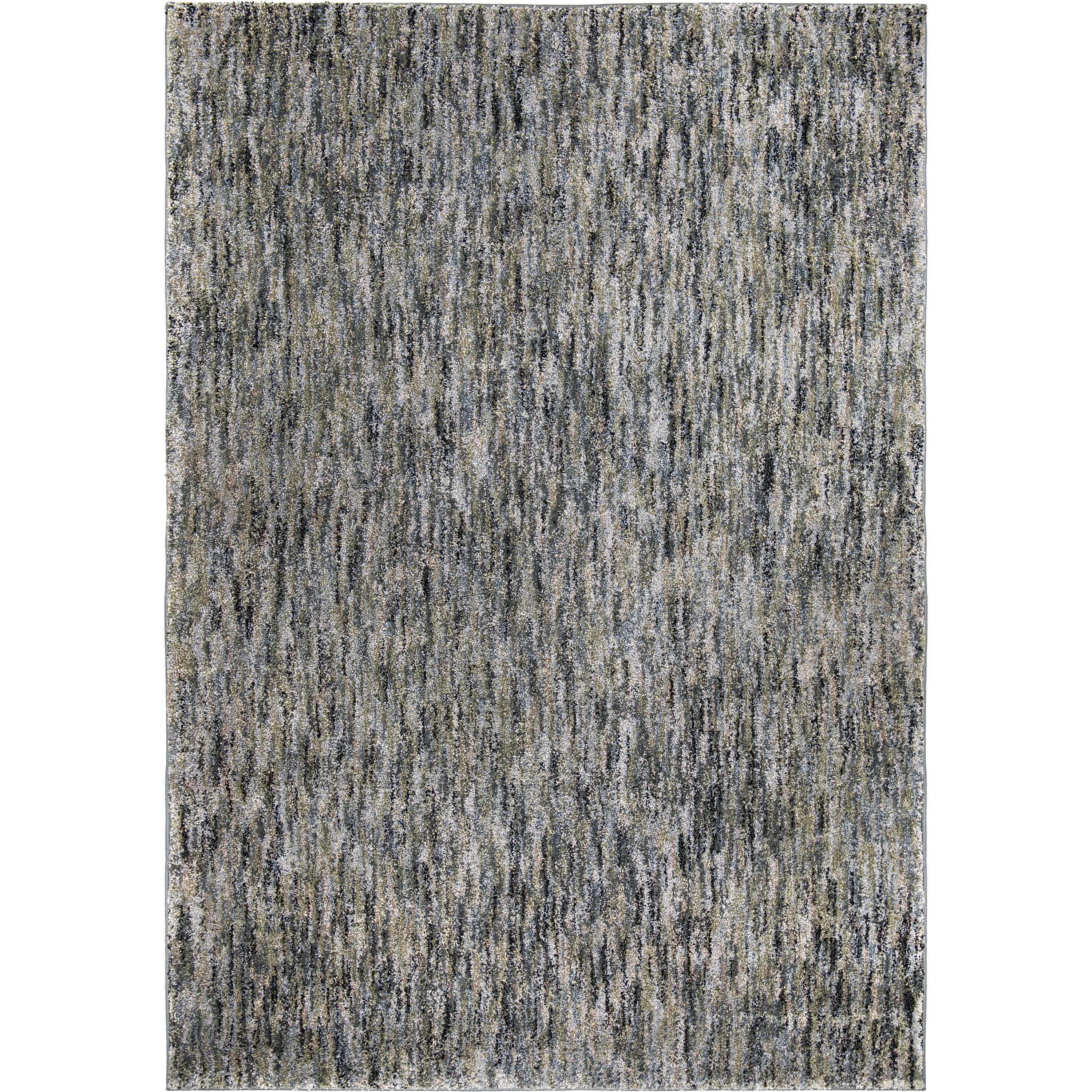 Orian Movement 9 X 13 Stone Blue Abstract Area Rug - Walmart.com