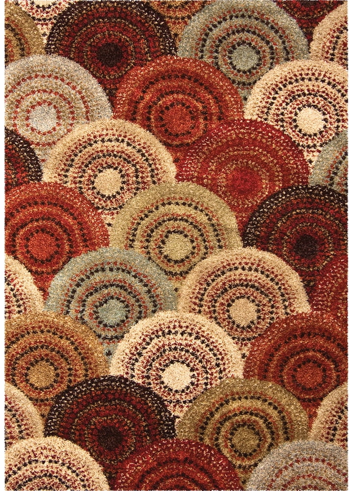 Orian Rugs 1615 Wild Weave Parker Multicolor Area Rug- 5.25 x 7.5 ft ...