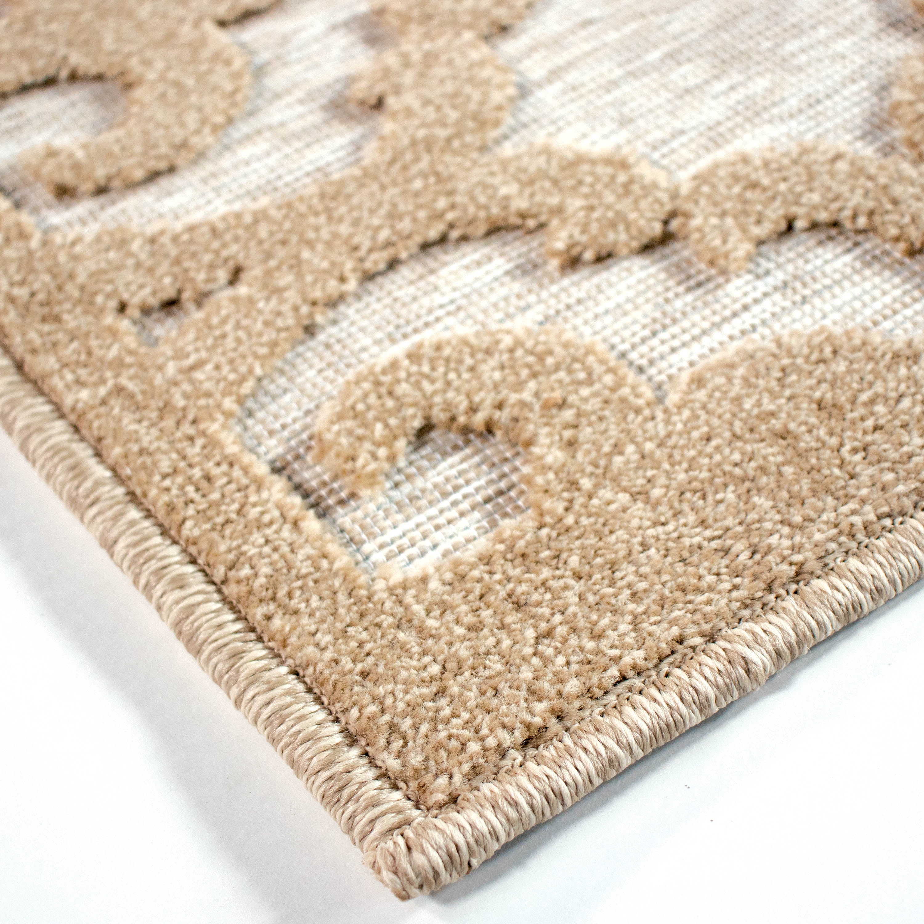 Orian Rugs Boucle Seaborn Indoor- Outdoor, Floral, Area Rug, Driftwood ...
