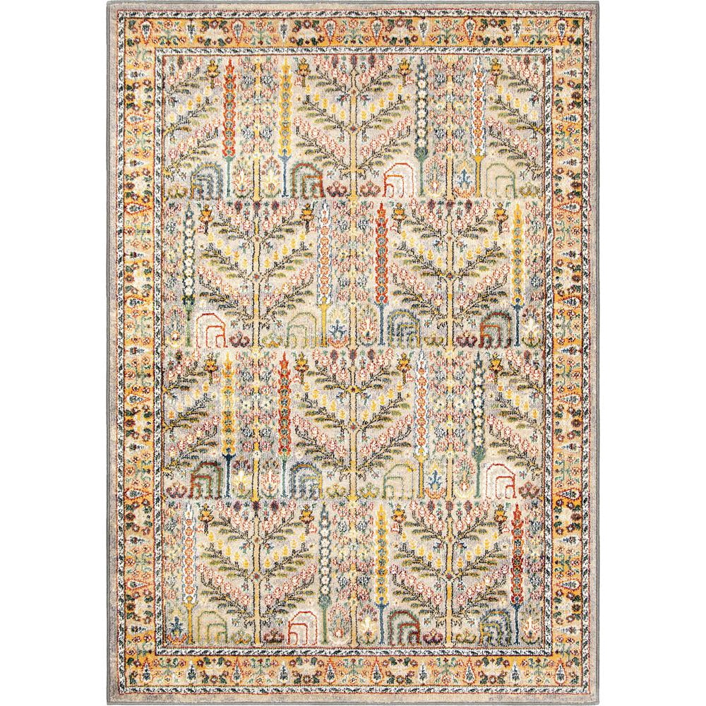 Orian Rugs Imperial Safavid Light Grey (5'3"x7'6") - Walmart.com