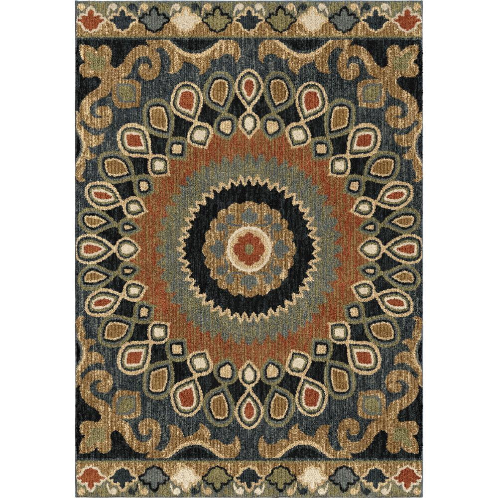 Orian Rugs Next Generation Indo China Multi (5'3" x 7'6") - Walmart.com