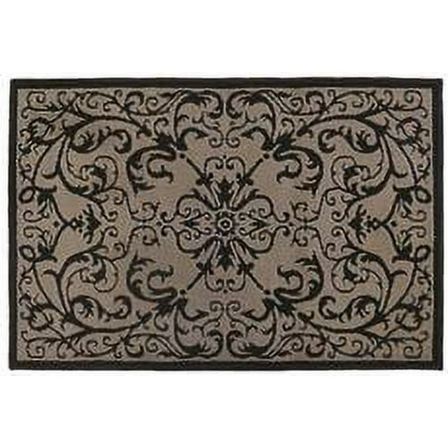 Orian Rugs Scroll Black Accent Rug, 31 In. X 45 In. - Walmart.com