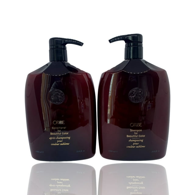 Oribe Beautiful Color Shampoo & Conditioner Set, 33.8 Oz, Protects ...