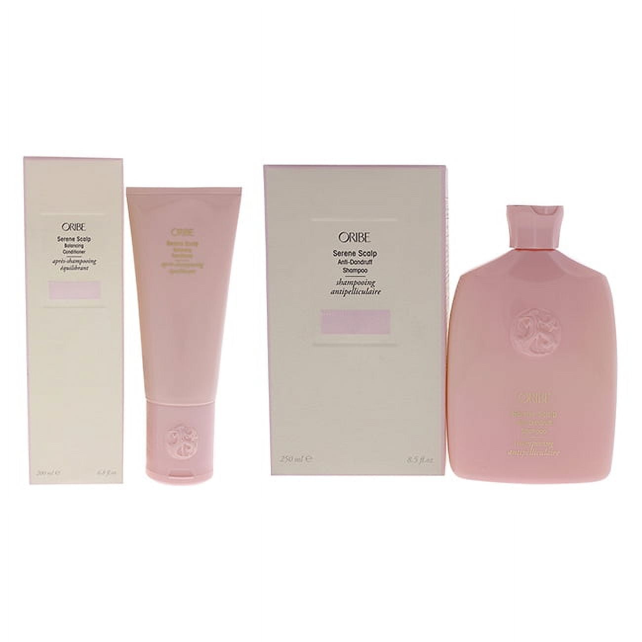 Oribe Serene Scalp Anti-Dandruff Shampoo and Conditioner Kit 8.5oz ...