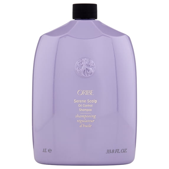 Oribe Serene Scalp Oil Control Shampoo 1 L - Regulates Excess Oil ...