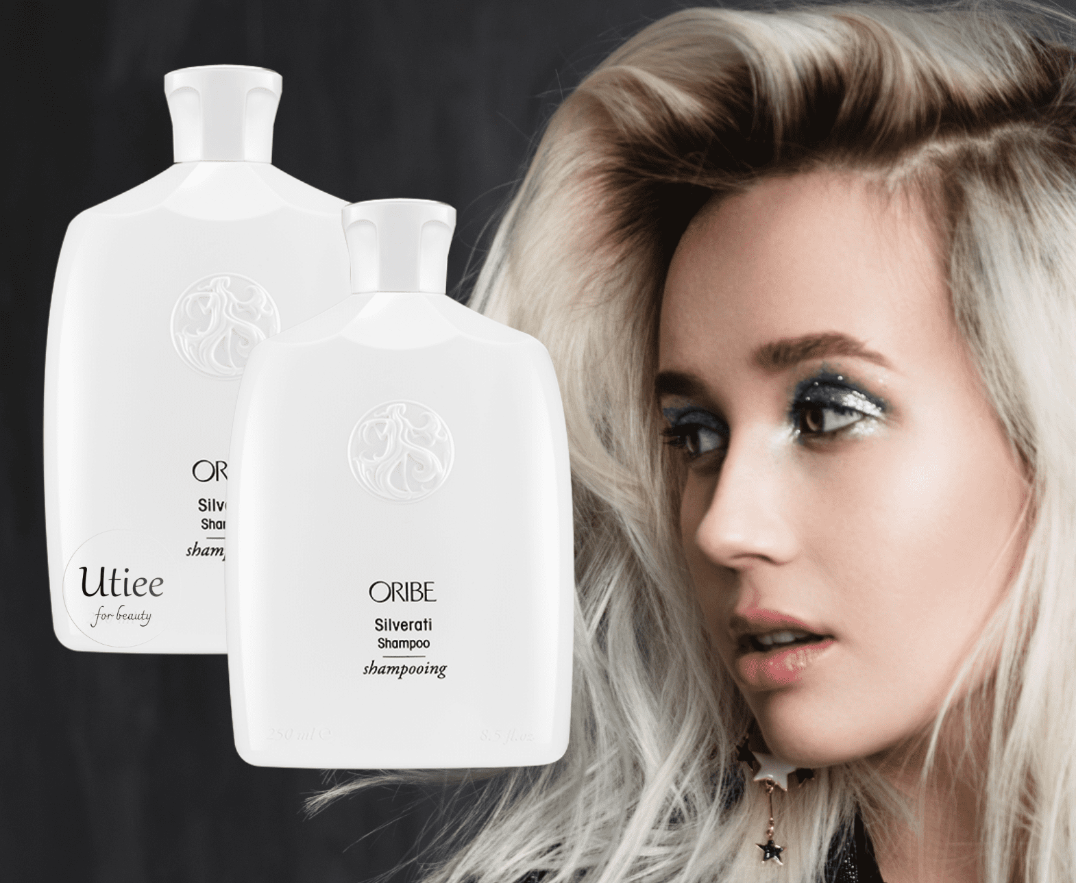 Oribe Silverati Shampoo for Grey and White Hair, 8.5 oz, Pack of 2 ...