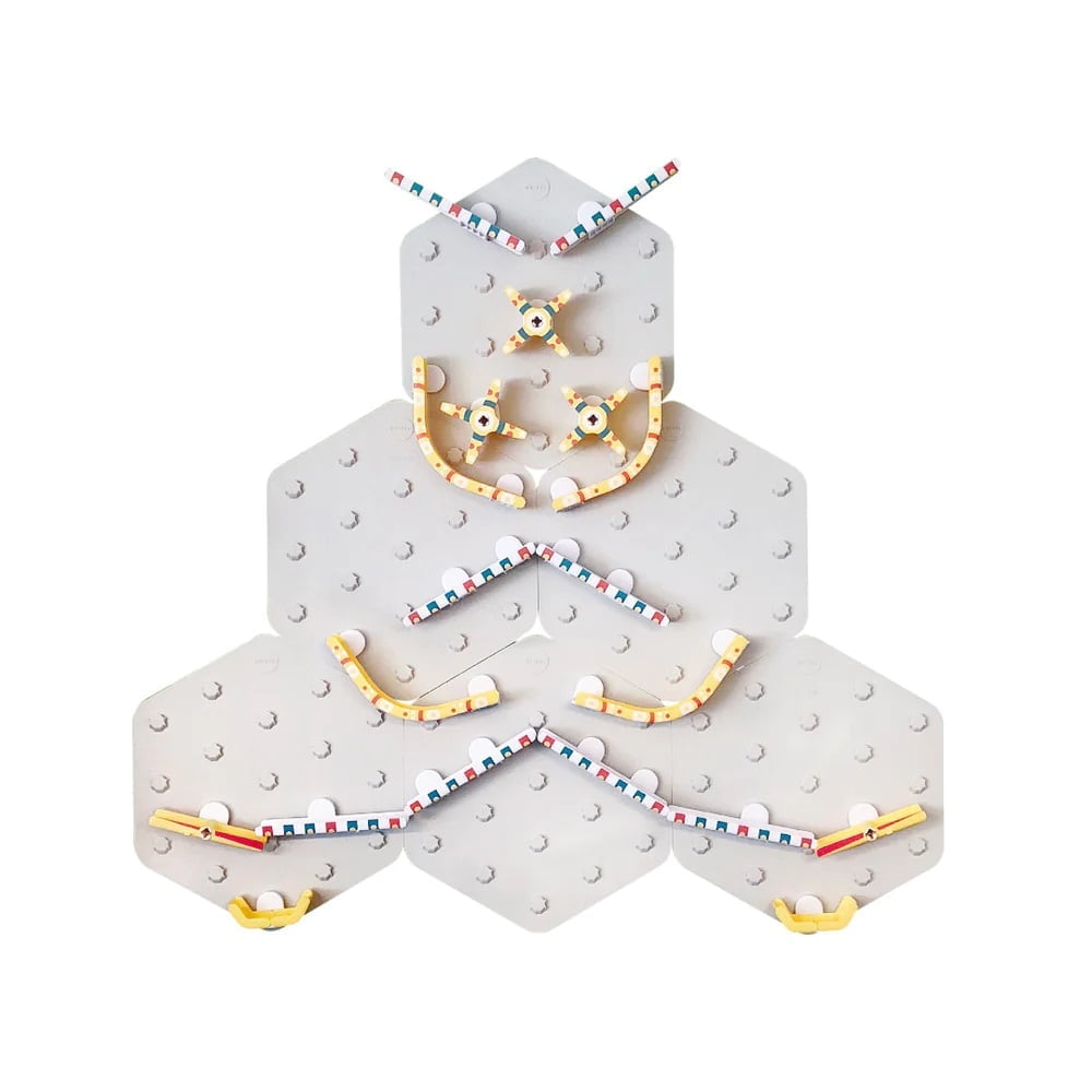 Oribel VertiPlay STEM Marble Run, Wall Toy, Kids Ages 5+, 6 Mat Bases ...