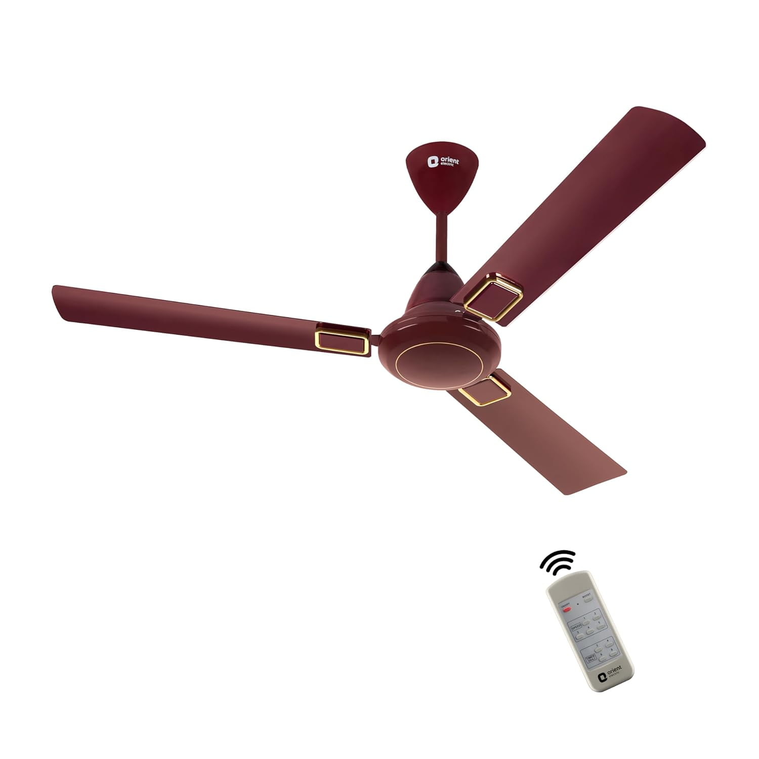 Orient Electric 1200 mm I Falcon Deco BLDC ceiling fan with Remote ...
