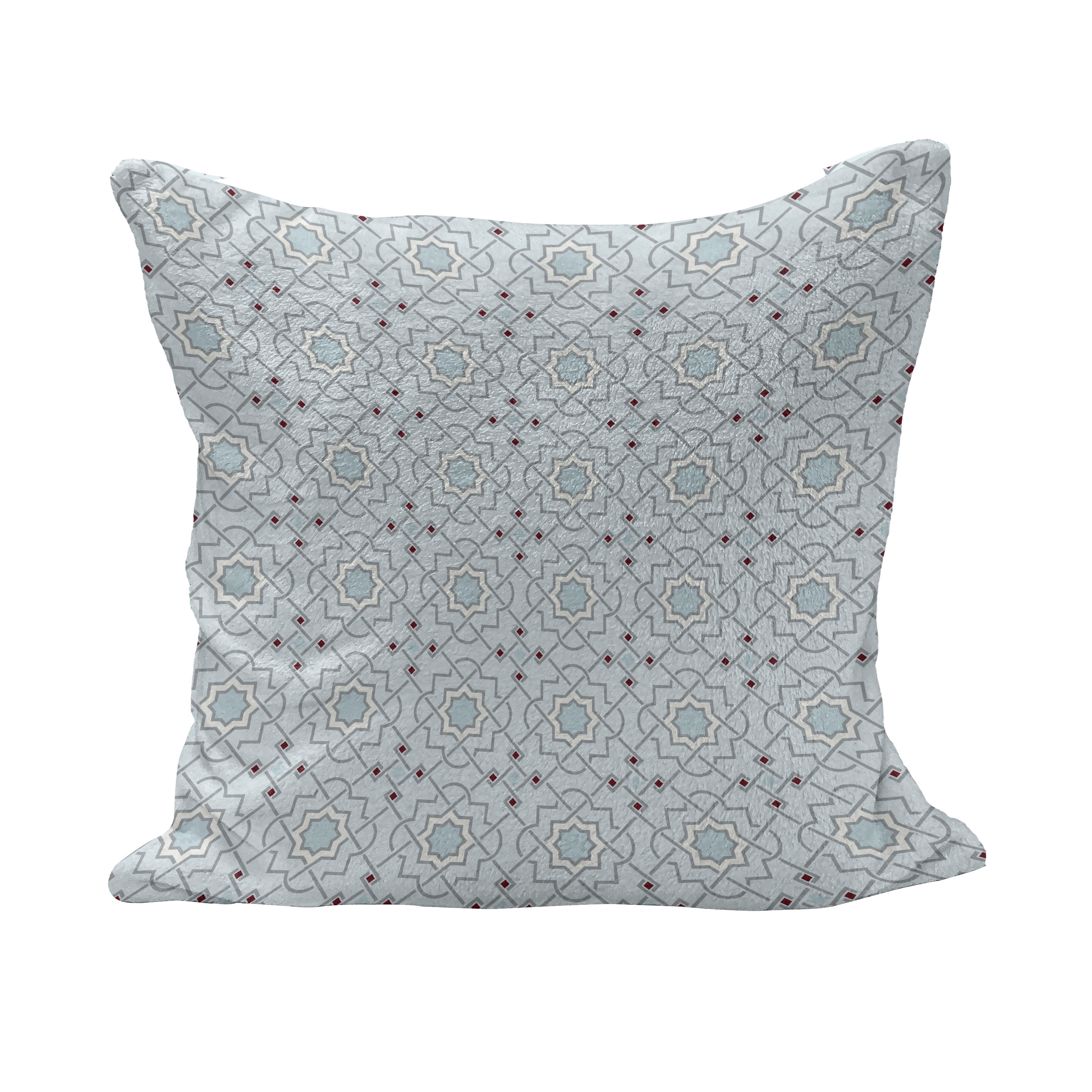 Orient Fluffy Throw Pillow Cushion Cover, Oriental Moroccan Style ...