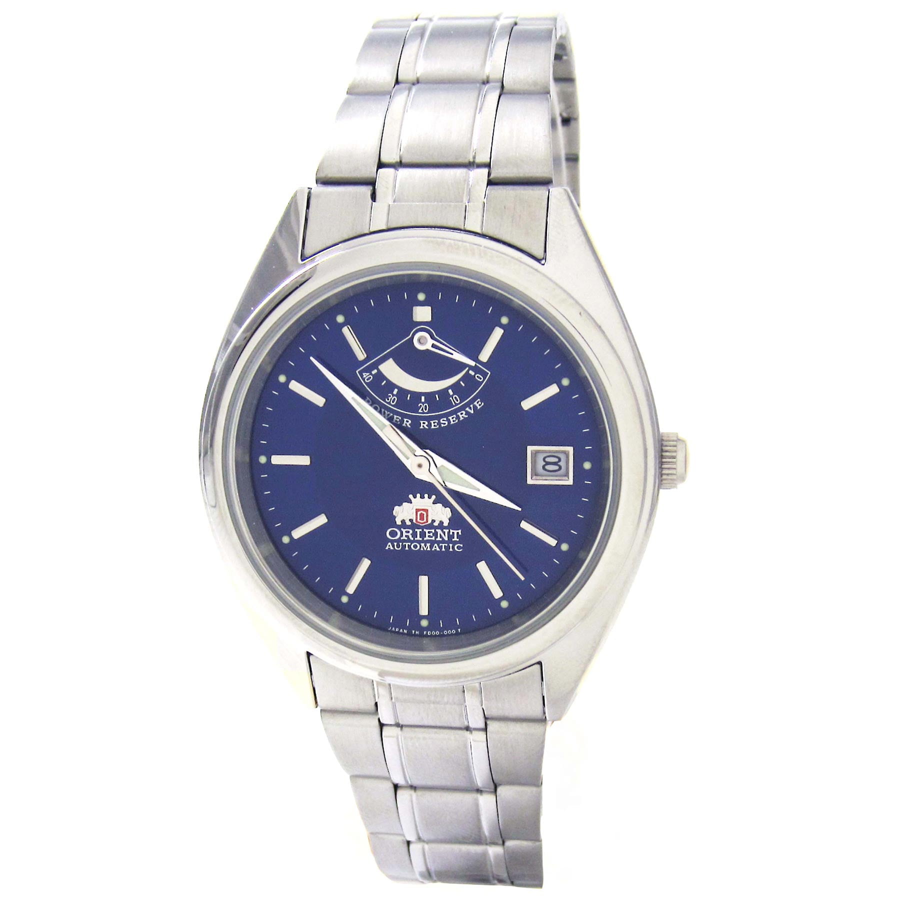 Orient Men's CFD00001D Blue Face Stainless Steel Automatic Watch with ...