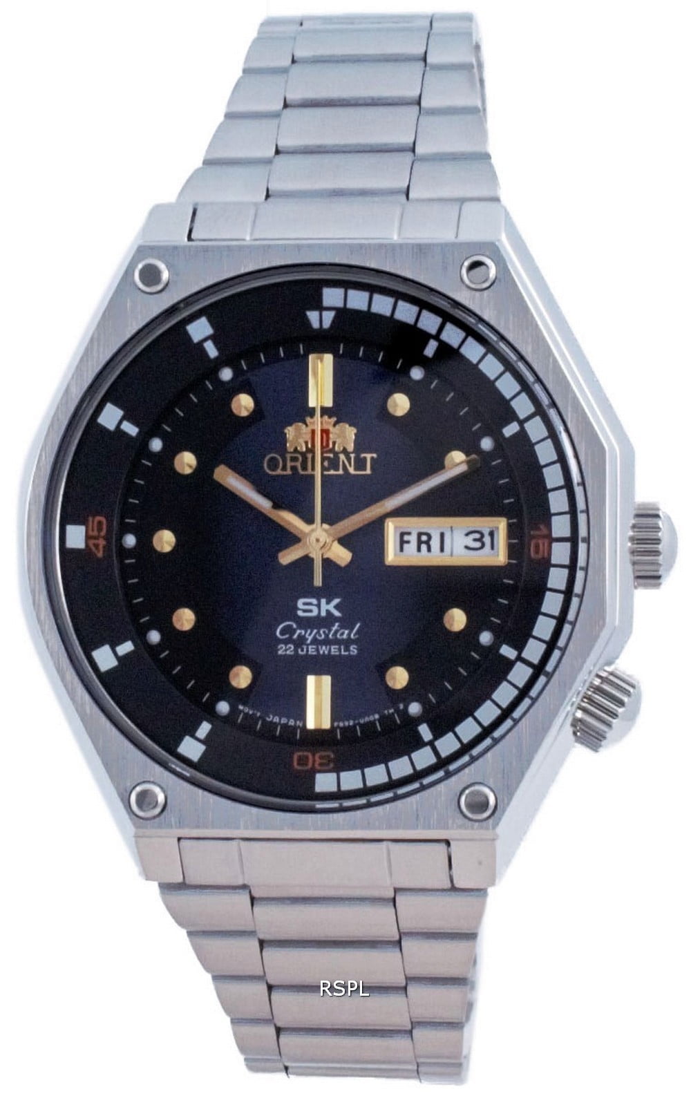 Orient SK Automatic Blue Dial Men's Watch RA-AA0B03L19B - Walmart.com
