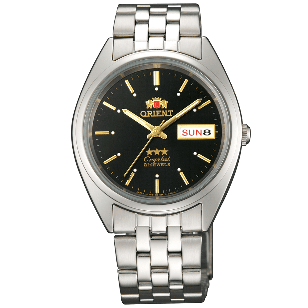 Orient Tri Star Automatic Black Dial Men's Watch FAB0000AB9 - Walmart.com