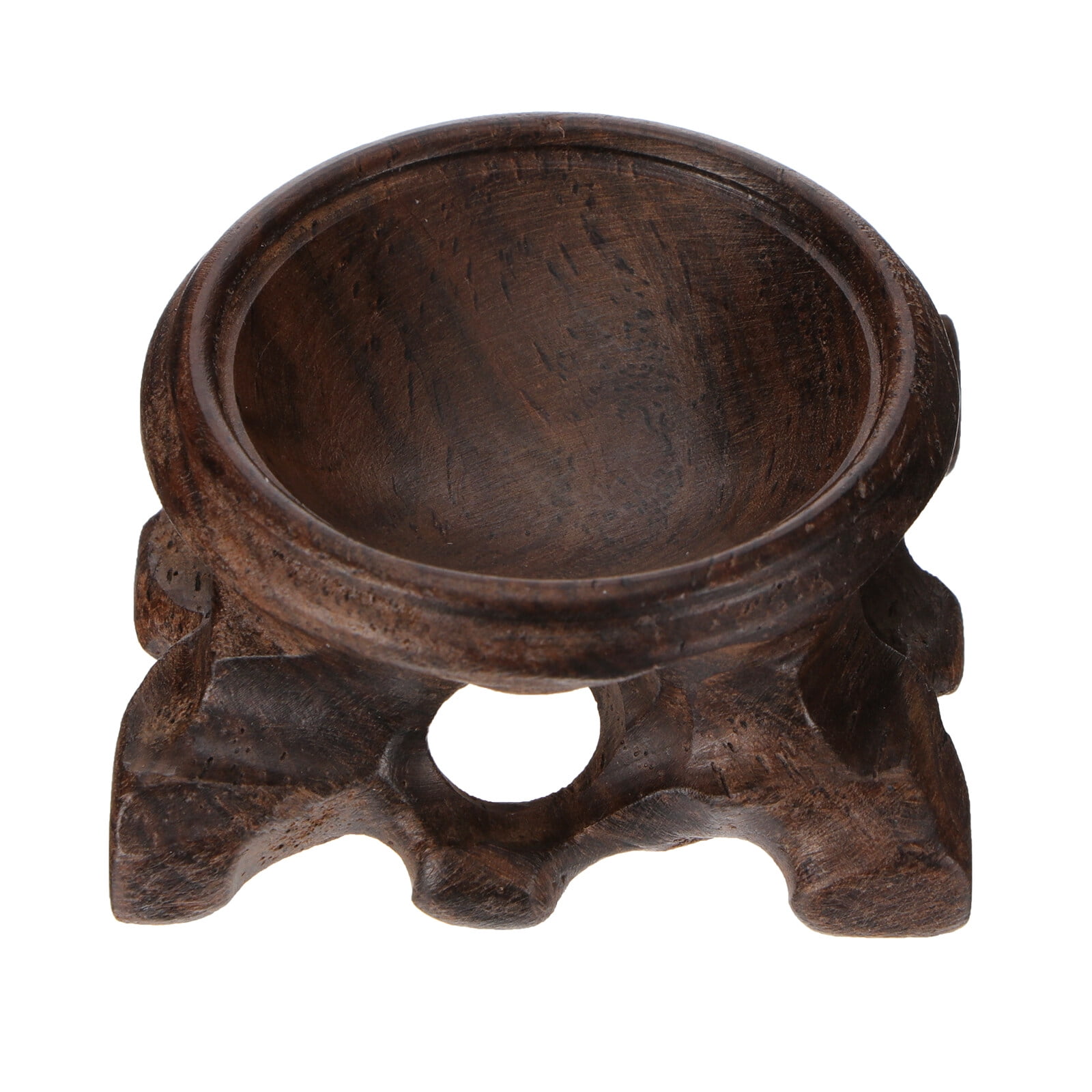 Oriental Asian Decorative Wood Display Stand for Abalone Shells Balls ...