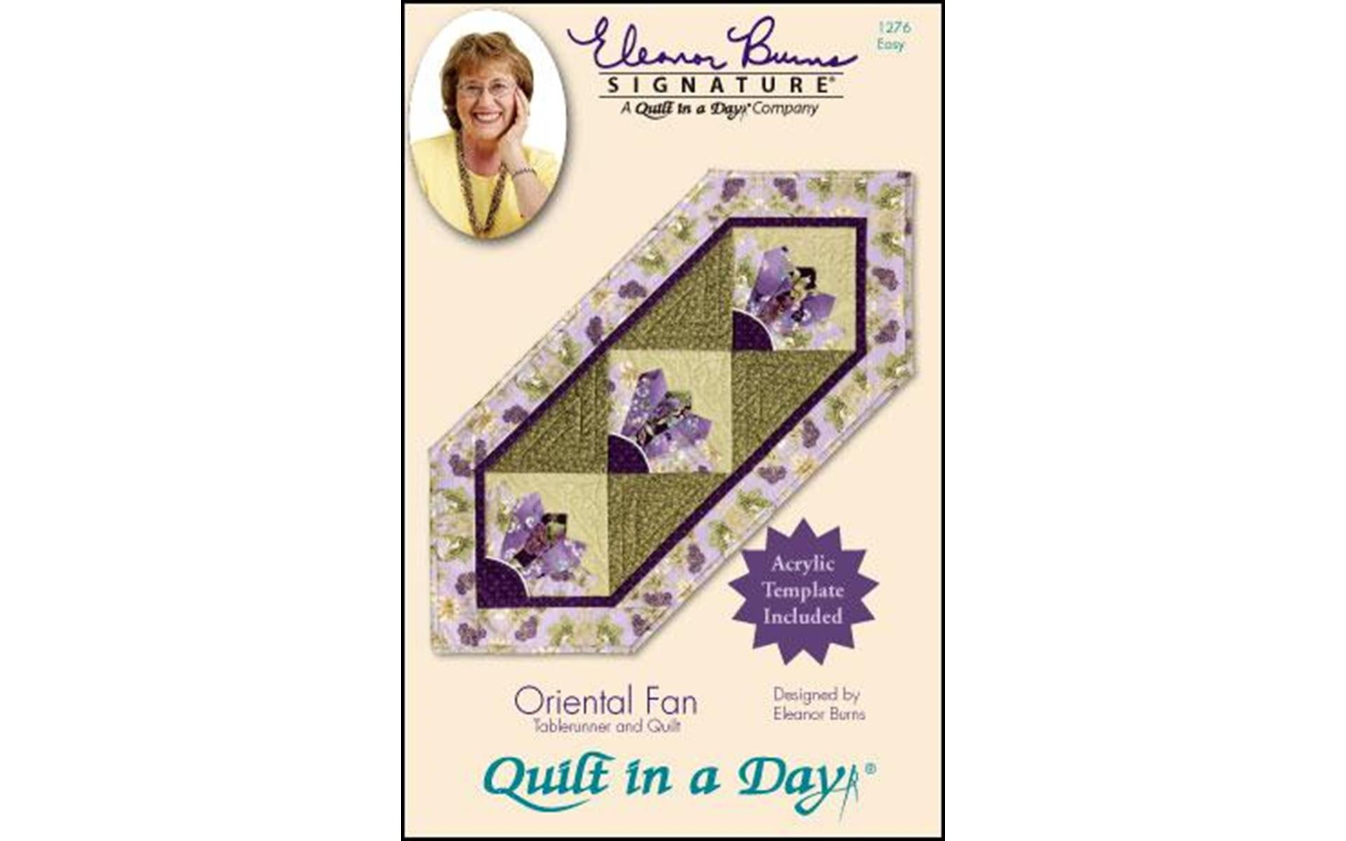 Oriental Fan: Eleanor Burns Signature Pattern 735272012764 - Walmart.com