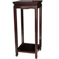 Oriental Furniture 28 Rosewood Square Stand - Walmart.com