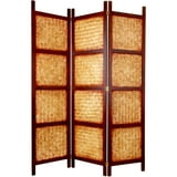 Oriental Furniture 6 Ft Tall Amakan Screen, 3 panel, unique, any dÃ©cor ...