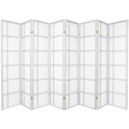 6 ft. Tall Plain Brown Cardboard Privacy Screen Room Divider - 5 Panel ...