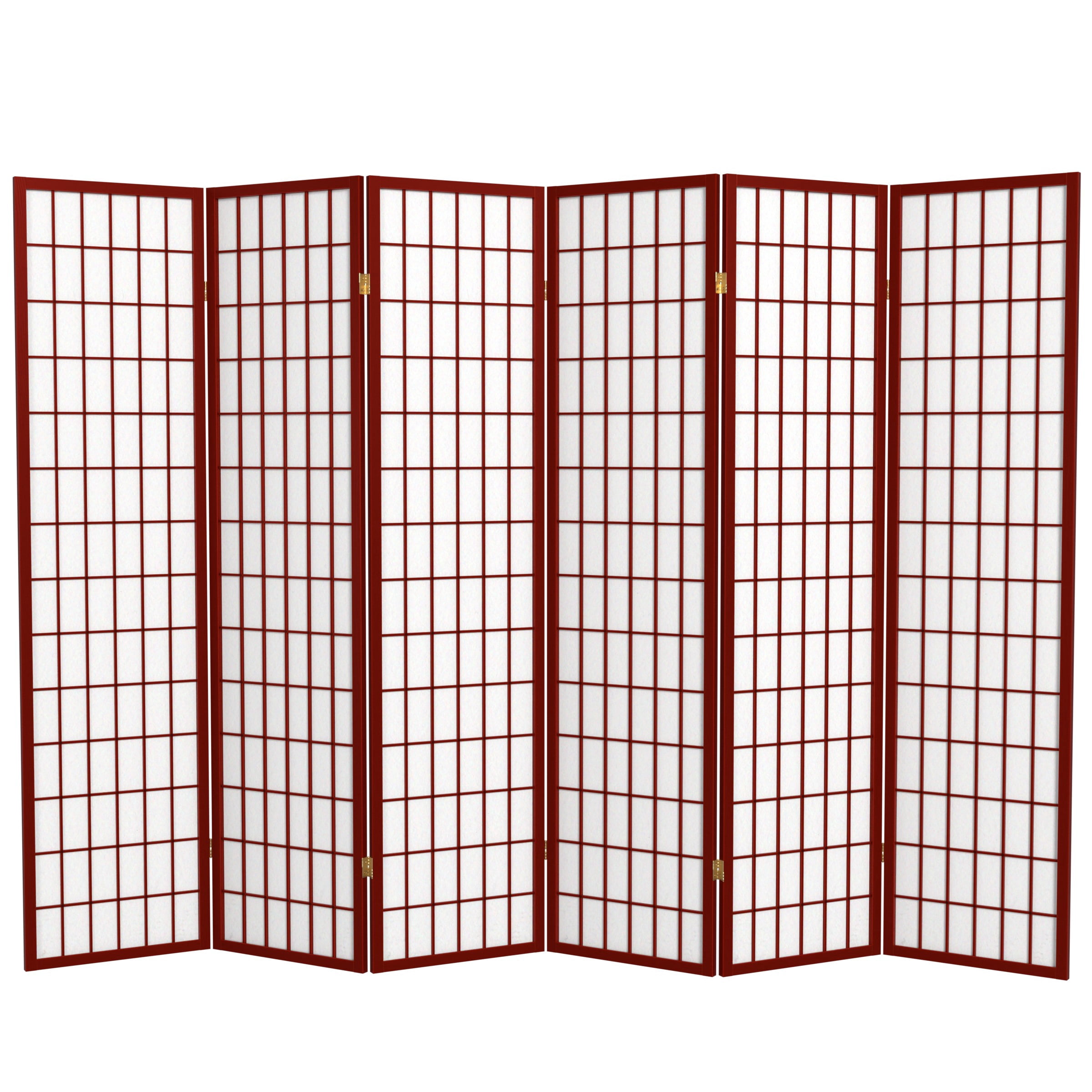 Oriental Furniture Tall Window Pane Shoji Screen - Walmart.com