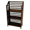 Oriental Furniture Natural Fiber Shelving Unit, 3 Shelf - Walmart.com