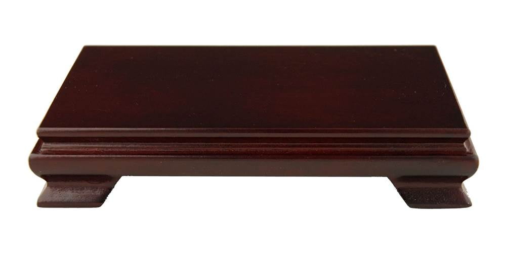 Oriental Furniture Rosewood Rectangular Stand, 9x7, base, plant base ...