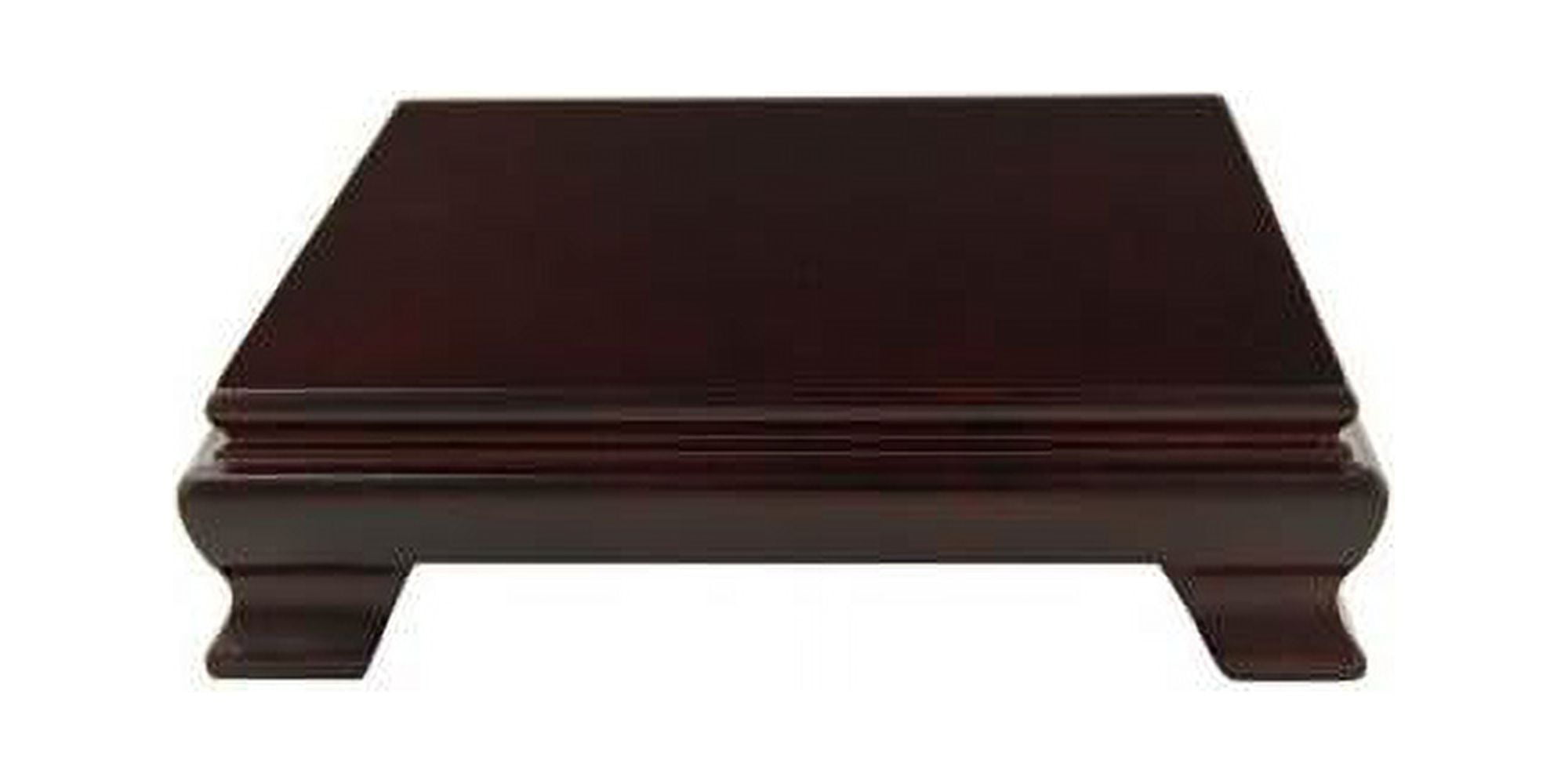 Oriental Furniture Rosewood Scroll Stand, decorative piece, base ...