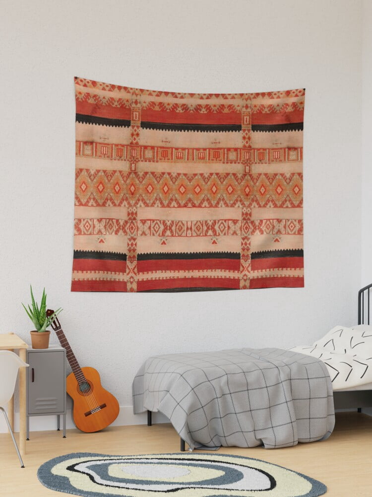 Oriental Moroccan Rug Artwork Design Tapestry - Walmart.com